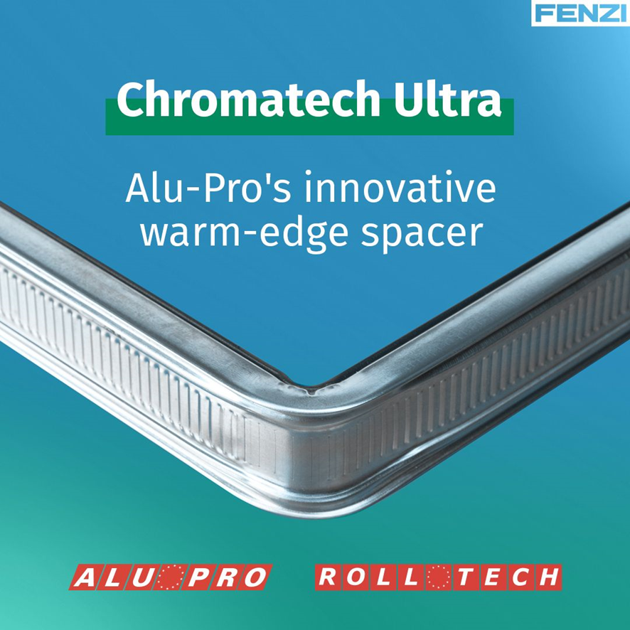 【ガラス資材】ALUPRO社：ウォームエッジスペーサー Chromatech Ultra（クロマテック ウルトラ） – TGM way